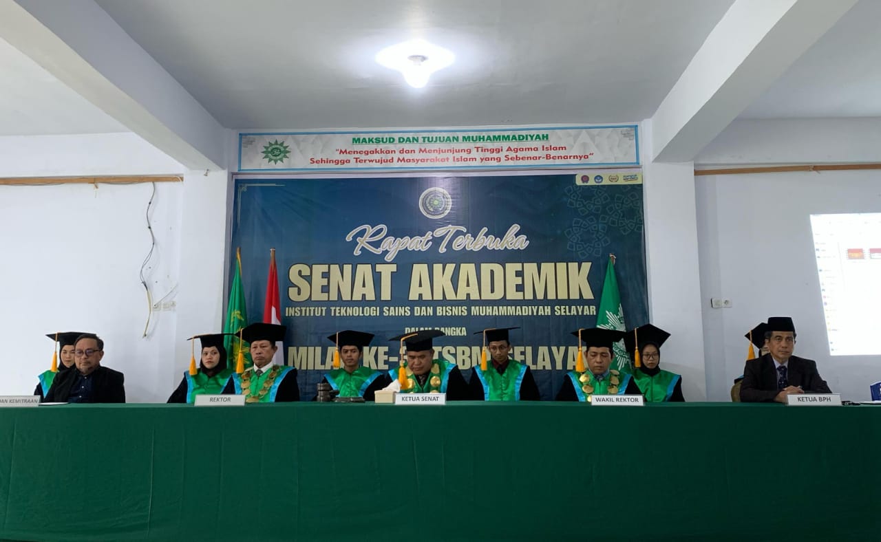 Peringati Milad ke-3, ITSBM Selayar Gelar Rapat Terbuka Senat Akademik ...